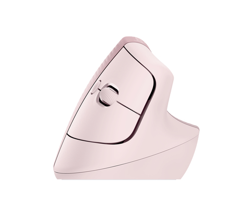 LOGITECH Lift Bluetooth Vertical Ergonomic Mouse - ROSE/DARK ROSE