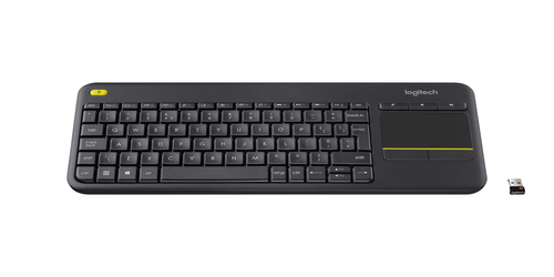 K400 Plus Wireless Touch YU crna tastatura