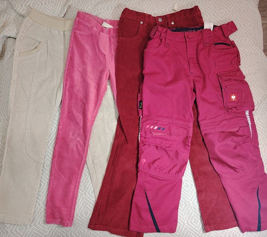 Set pantalona za devojčicu