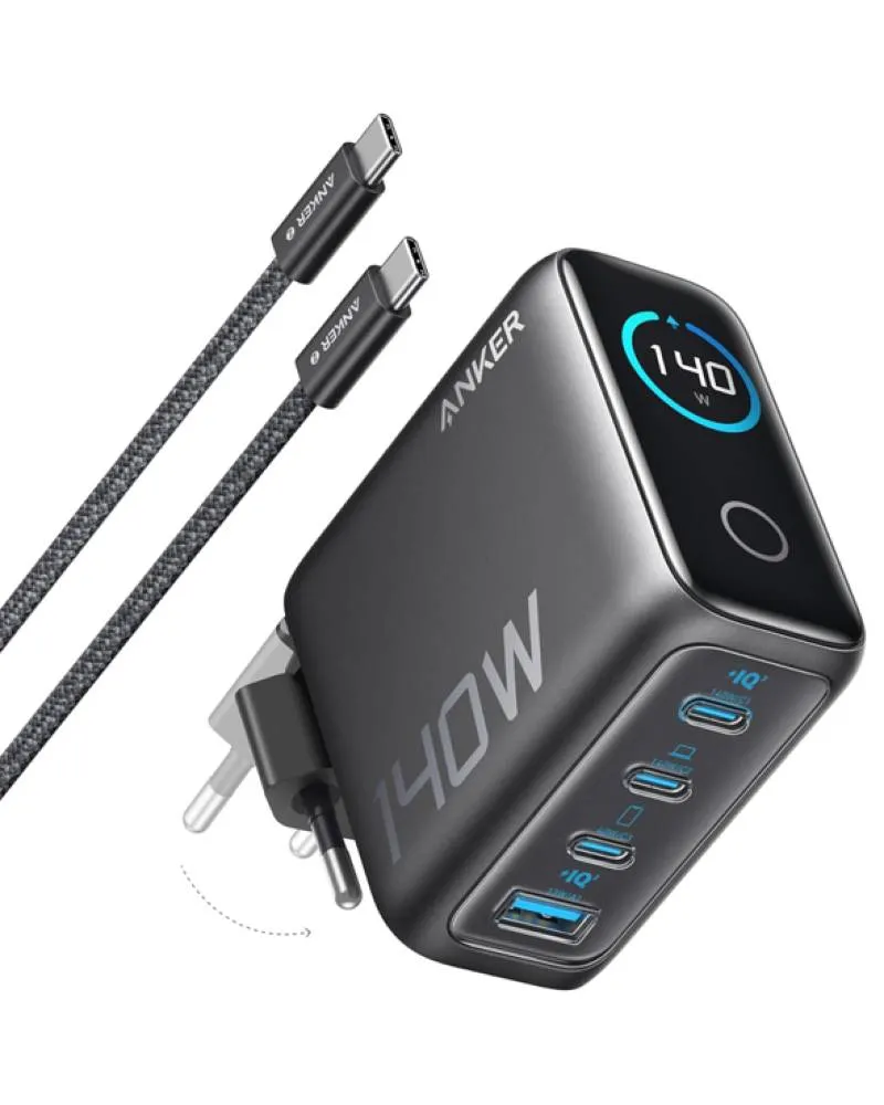 Brzi Punjač Anker Charger 140W - Dark Gray