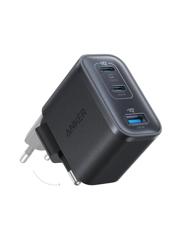 Brzi Punjač Anker Nano Charger 70W - Black