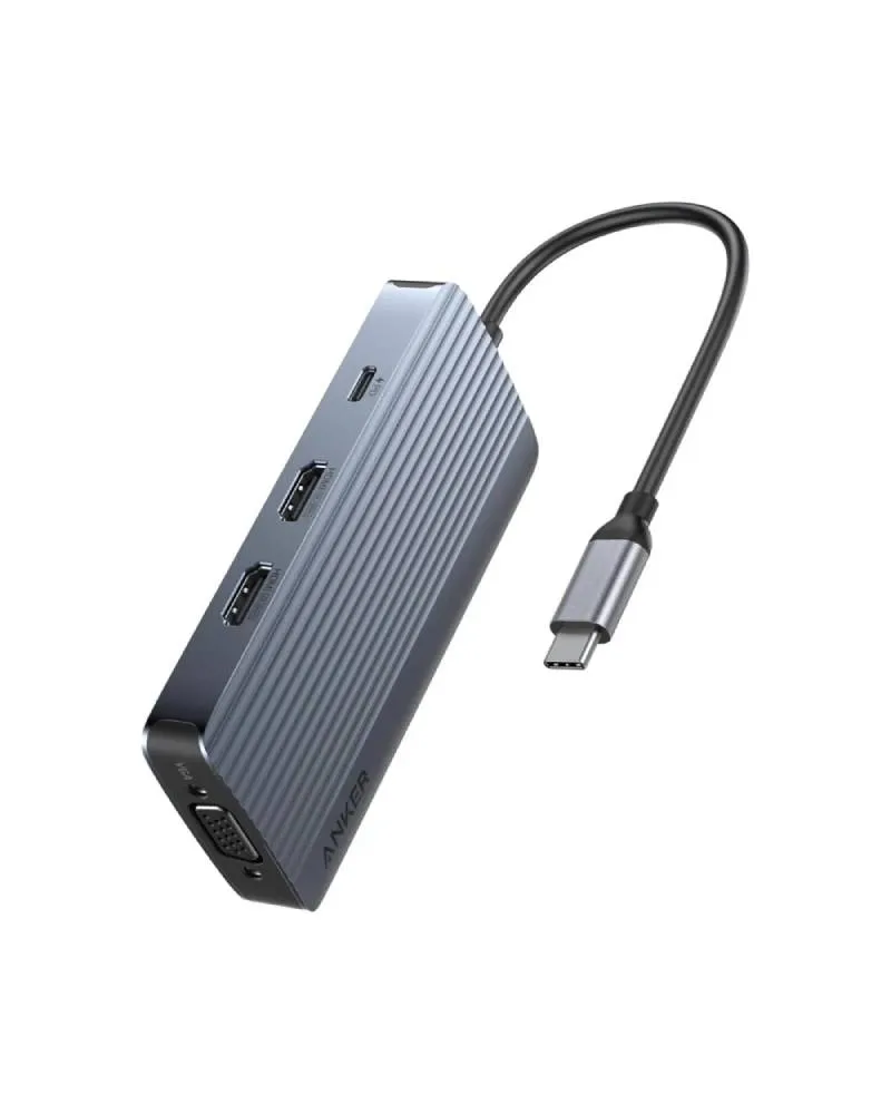 Data Hub Anker 8 in 1 - Gray