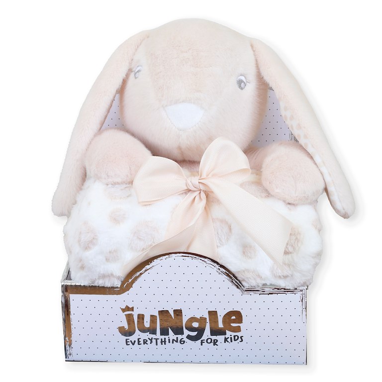Jungle Bebi igračka sa ćebetom zeka