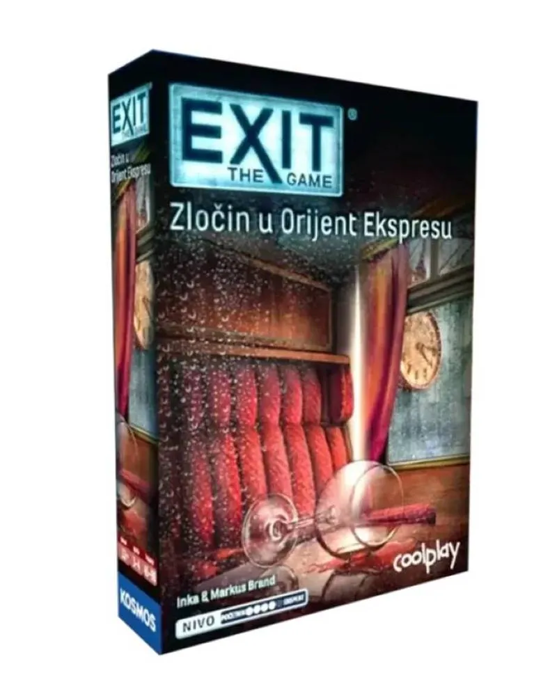 Društvena igra Exit - Zločin U Orijent Ekspresu