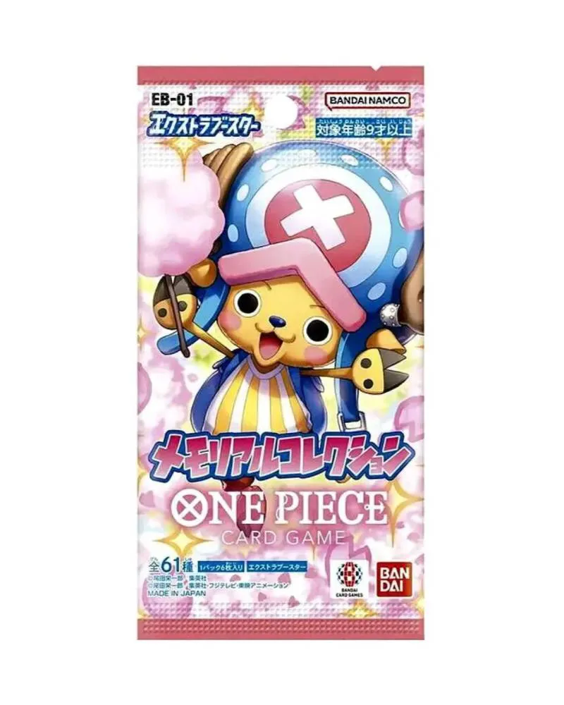 Društvena igra - One Piece - EB-01 - Memorial Collection Booster Pack JPN