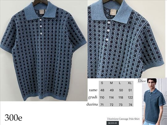 Dior vrh modeli majica, hit
