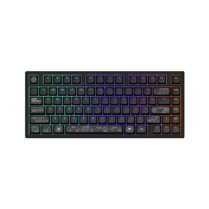 Tastatura Dark Project ALU81A Terra Nova Black - US