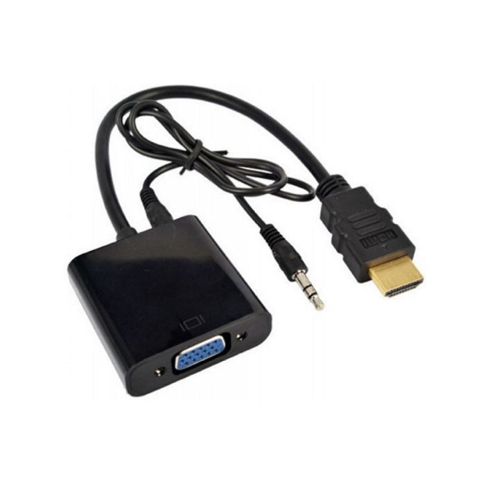 Adapter E-Green HDMI (M) na VGA D-sub (F) + audio (M/M)