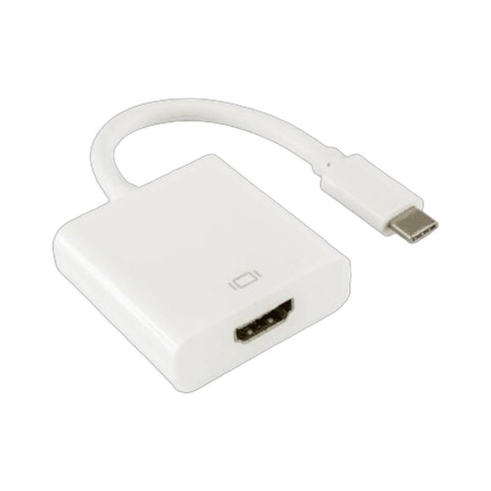 Adapter S-Box HDMI F na Type-C 15cm Black