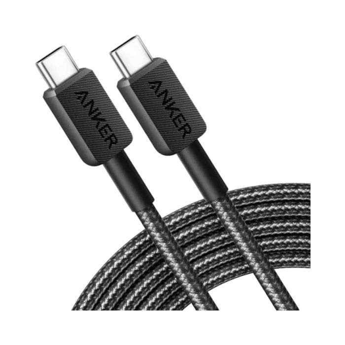 USB kabl Anker 322 USB tip C na USB-C 1.8m Braided Black