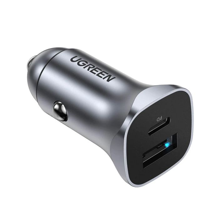 Punjač UGREEN CD130 A+C Dual-Port Car Charger PD30W+SCP22.5W