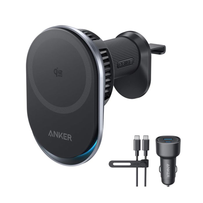 Automobilski bežični punjač Anker Prime 25W MagGo Black