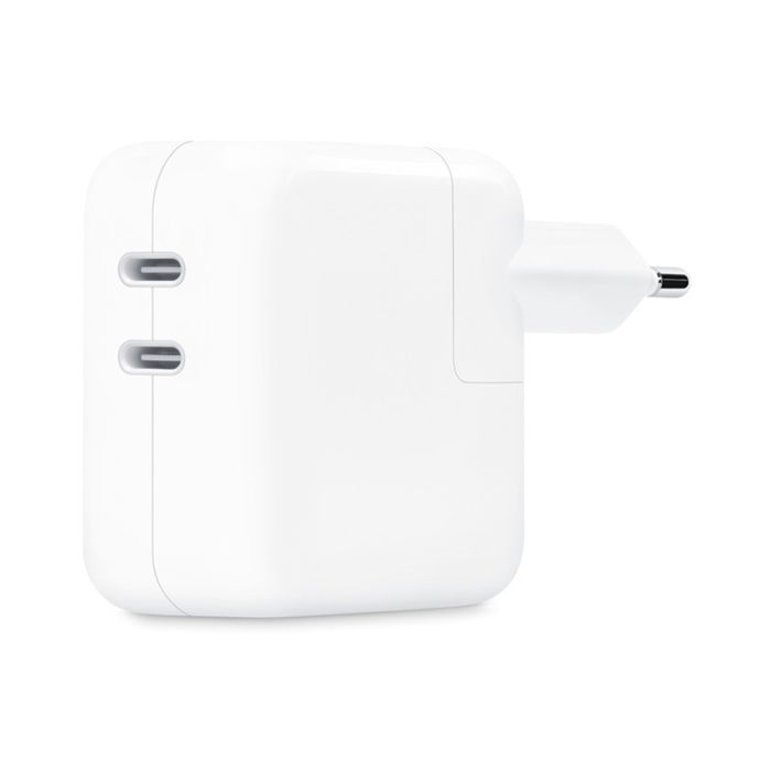 Punjač Apple 35W Dual USB-C Power Adapter (mw2k3zm/a) - iPhone Charger