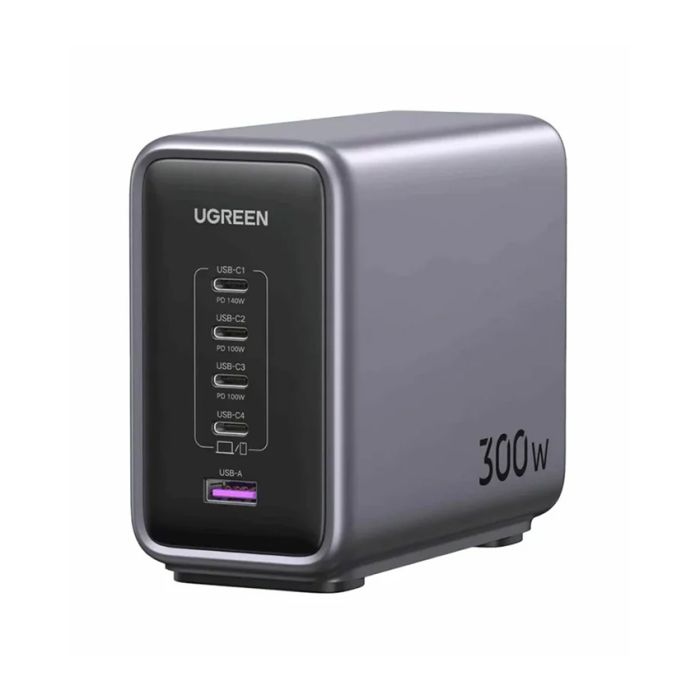 Punjač UGREEN Nexode CD333 300W 5-Port PD GaN Fast Charger EU