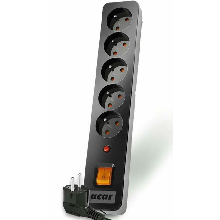 Produžni kabl Acar X5 - 5 utičnica 1.5m black