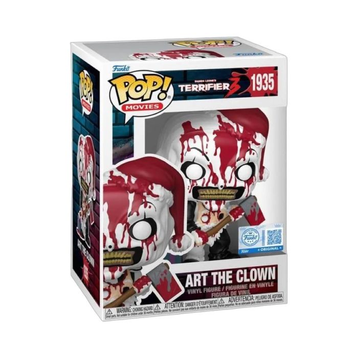 Figura Funko POP! Movies - Terrifier - Art The Clown (bloody With Axe)