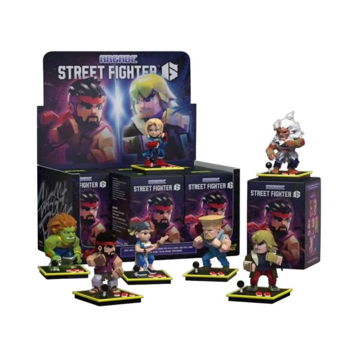 Kolekcionarska figurica Mighty Jaxx Arcade: Capcom Street Fighter Series Blind Box