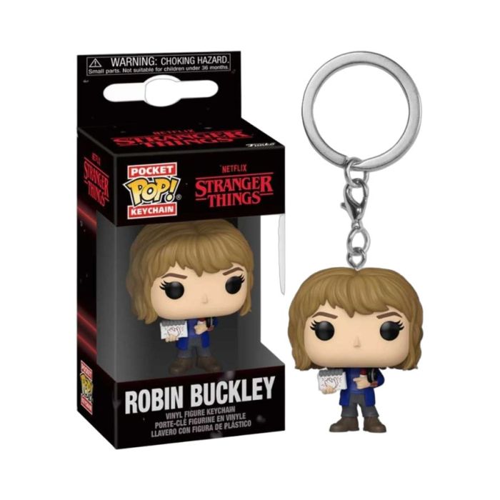 Privezak Funko POP! Keychain Stranger Things S5 Robin Buckley