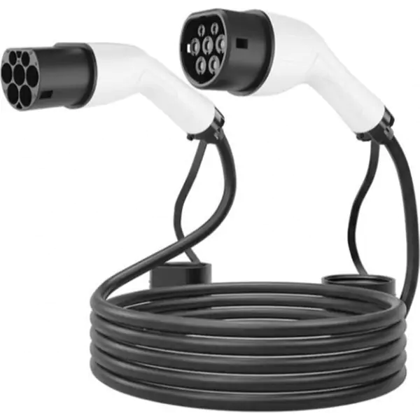 EV-T2MF-22KW-8M Gembird Kabl za punjenje Type 2, 32A trofazni (22 kW), 8 m