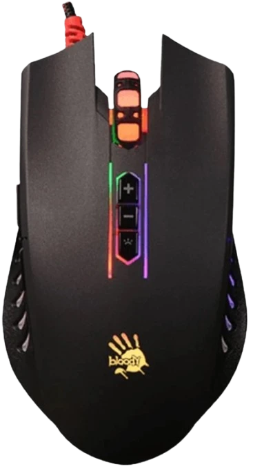 A4 TECH Žicani Gejmerski miš Bloody Gaming Neon X Glide Q81 Crni,3200 DPI,USB