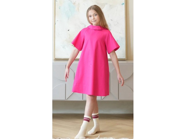 ZARA Kids Svečana Haljina sa Plisiranim Rukavima 11/12