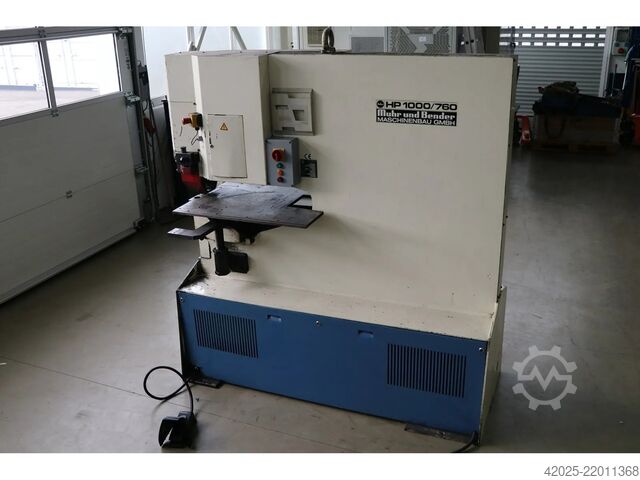 Probojna presa
MUBEA HP 1000 / 760