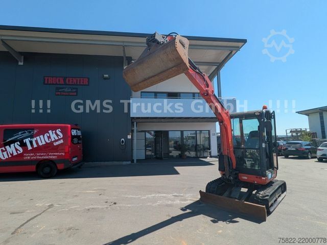 Mini bager
KUBOTA U 27 / 2,7ton / Lehnhoff MS03 / GRL