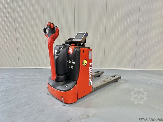 T 18 * DEMO * atex EX * Pyroban 3G / Zona 2 * RAVAS !! NOVA baterija !!
LINDE T 18 * DEMO * Atex EX * Pyroban 3G / Zone 2 * RAVAS !! NEW battery !!