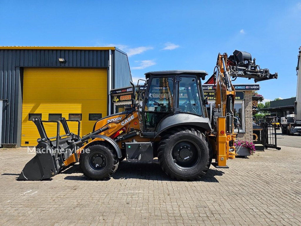 Novi Case 570SV AC / 4x4 / Forks / Telescopic bager-utovarivač
