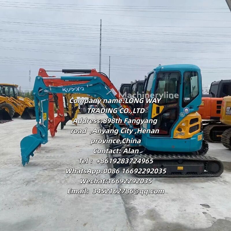 Kubota U25 mini bager