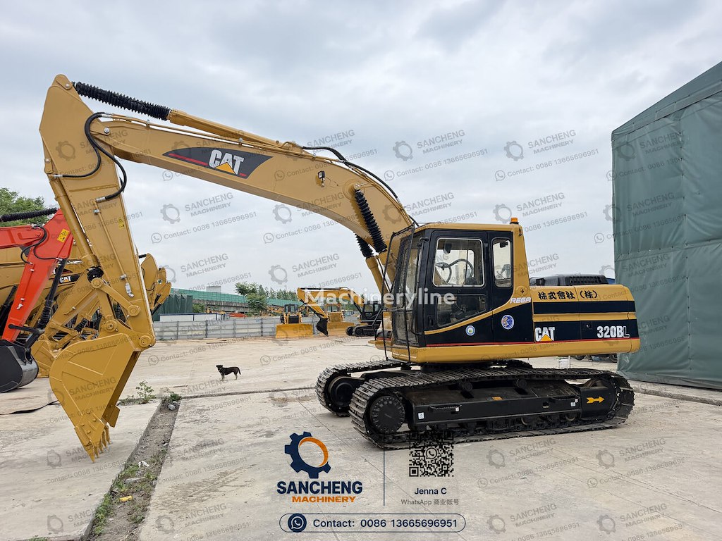 Caterpillar 320BL bager guseničar