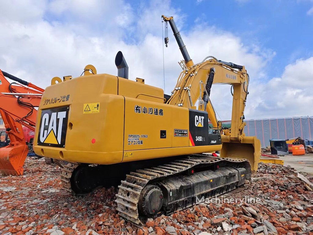 Caterpillar 349D2L bager guseničar
