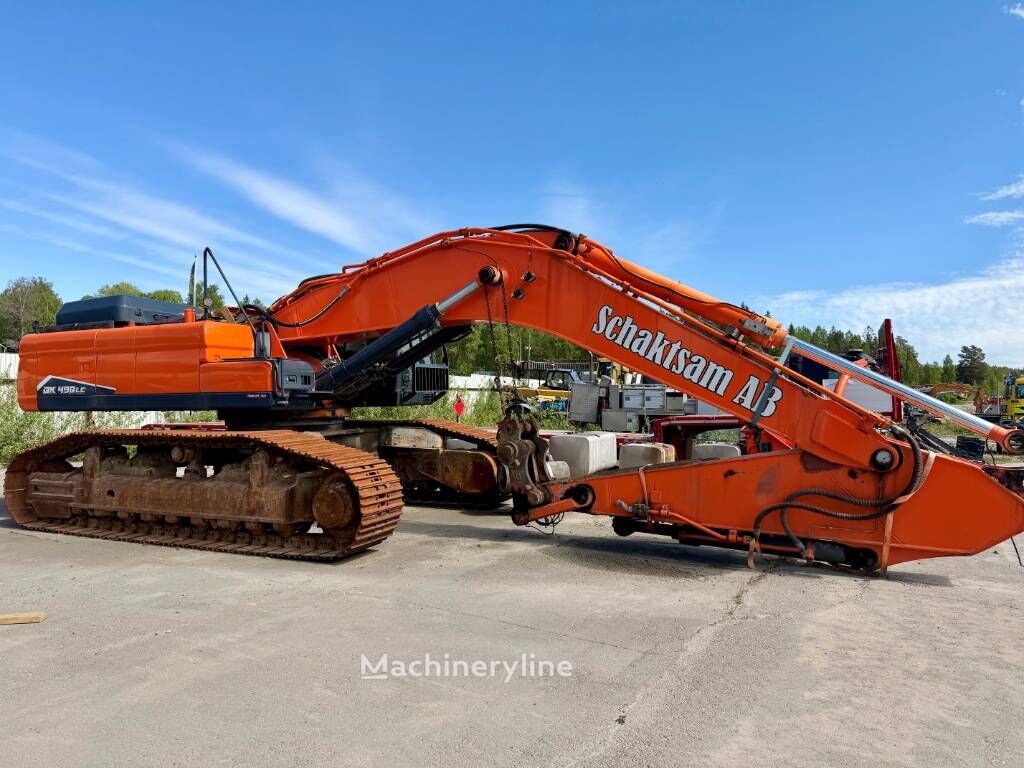 Doosan DX 480 bager guseničar
