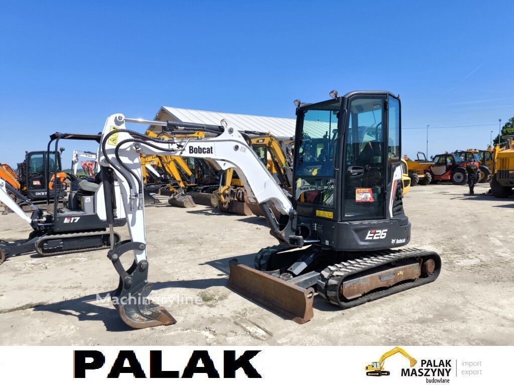 Bobcat Mini koparka E 26 , 2023 rok mini bager