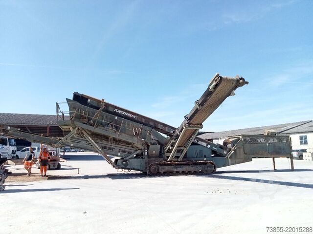 Postrojenje za skrining
Powerscreen Turbo Chieftain 1800