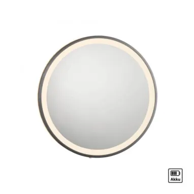 LED zidno ogledalo Vidro sivo na baterije PAUL NEUHAUS