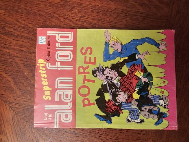 Alan Ford br. 416 Potres