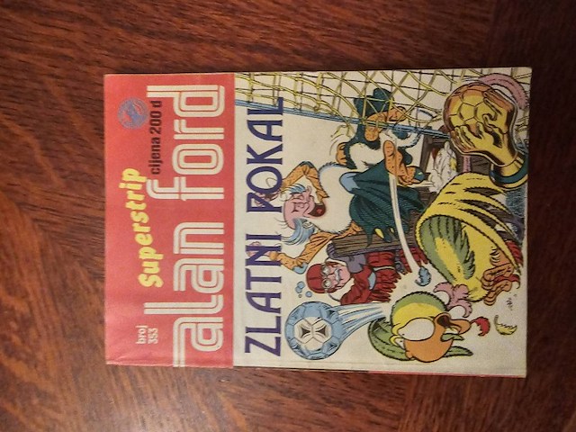Alan Ford br. 353 Zlatni pokal