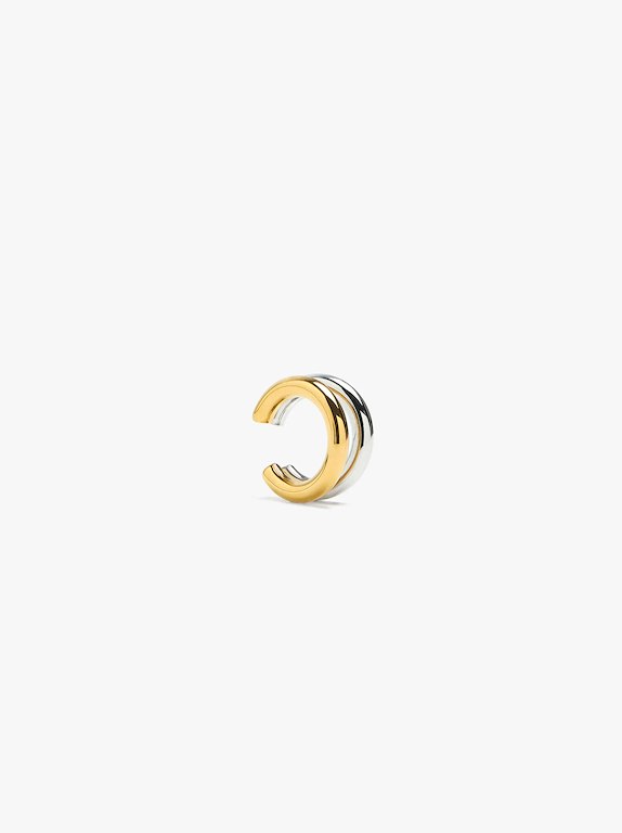 BICOLOR EARCUFF - STAINLESS STEEL