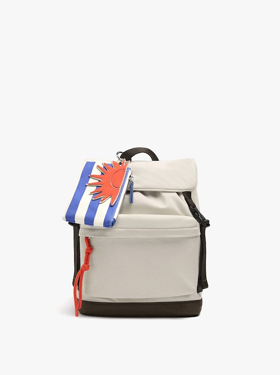 NYLON BACKPACK WITH STRAP
