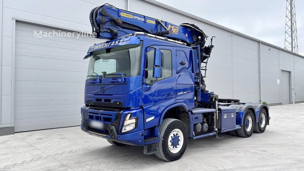 Volvo FMX 540 Forestal tractor / 6x6 / Palfinger Epsilon S300L98 crane autodizalica