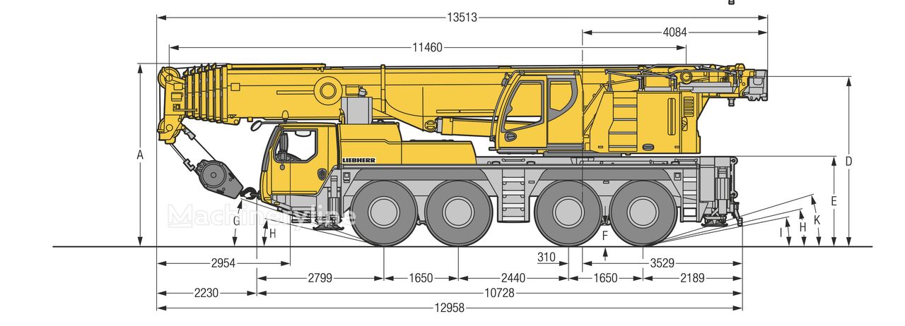 Liebherr LTM 1100-4.2 dizalica za sve terene