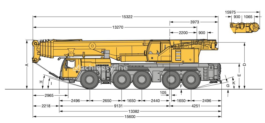 Liebherr LTM 1130-5.1 dizalica za sve terene