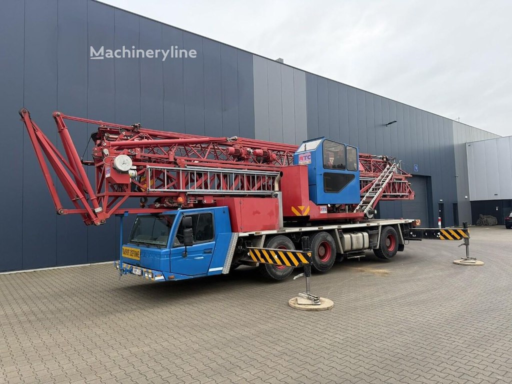 FAUN MTC AF 38 6x4x6 - 38m Max radius boom / Auslegerlänge / Giekleng brzomontažna toranjska dizalica