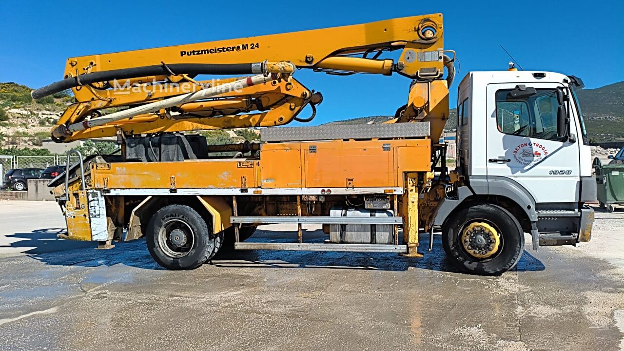 Putzmeister na šasiji Mercedes-Benz Atego 1828 pumpa za beton