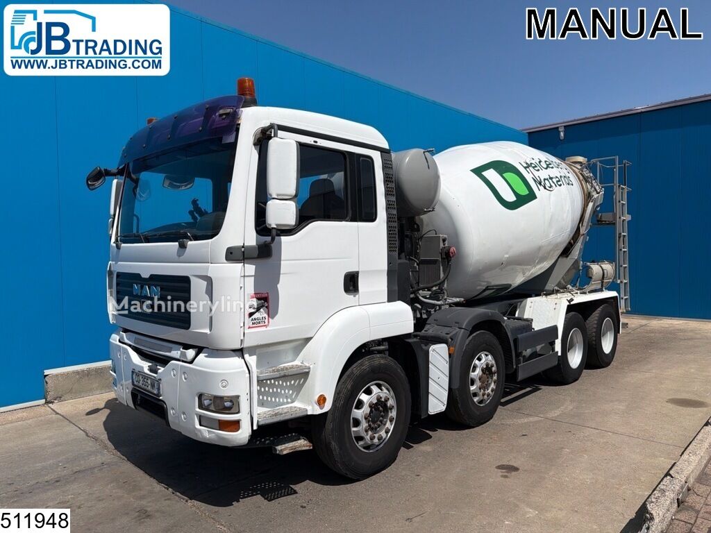 MAN TGA 32 360 8x4, Schwing-Stetter, Steel suspension kamion s mešalicom za beton