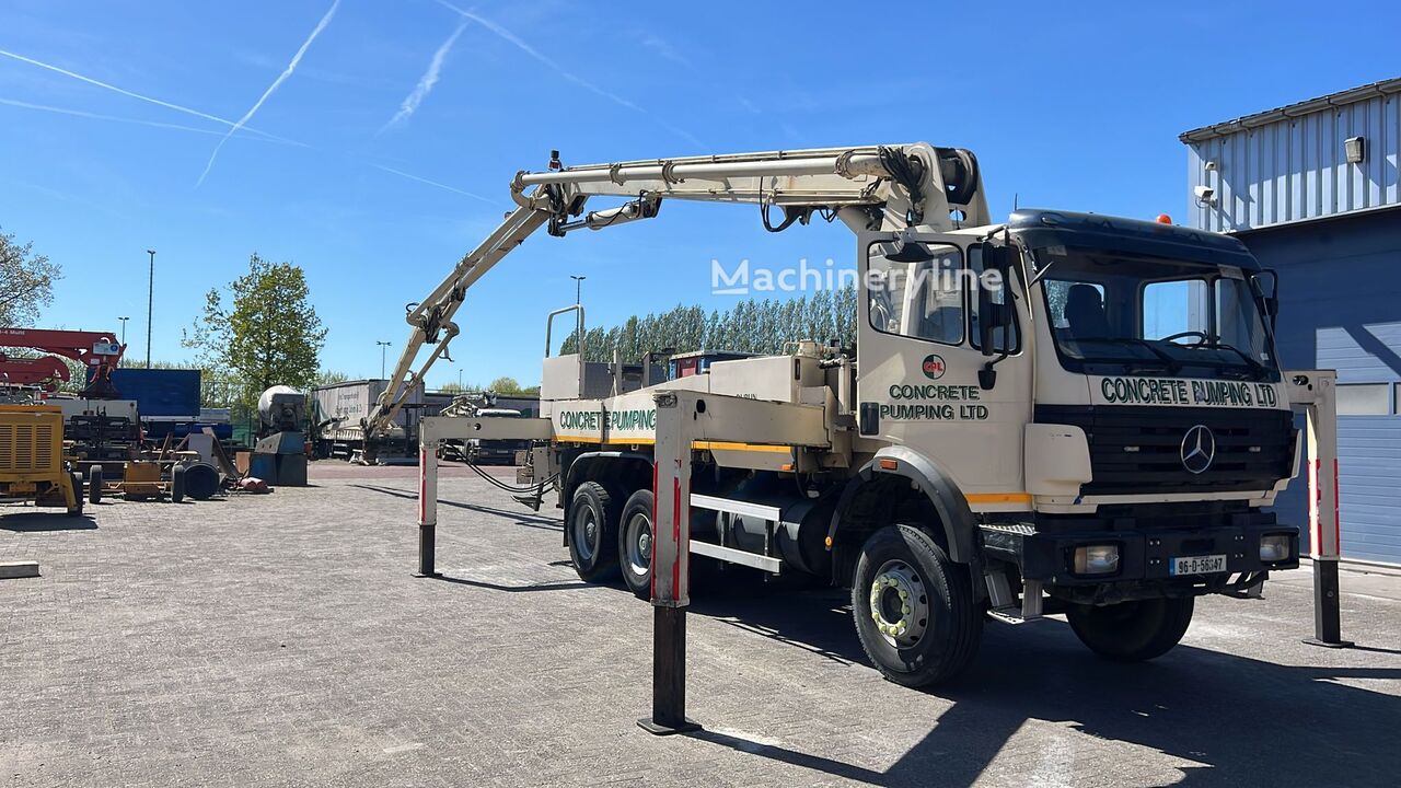 Schwing BPL 1200 HDRM KVN 32/4 X na šasiji Mercedes-Benz 2631K 6x4 pumpa za beton