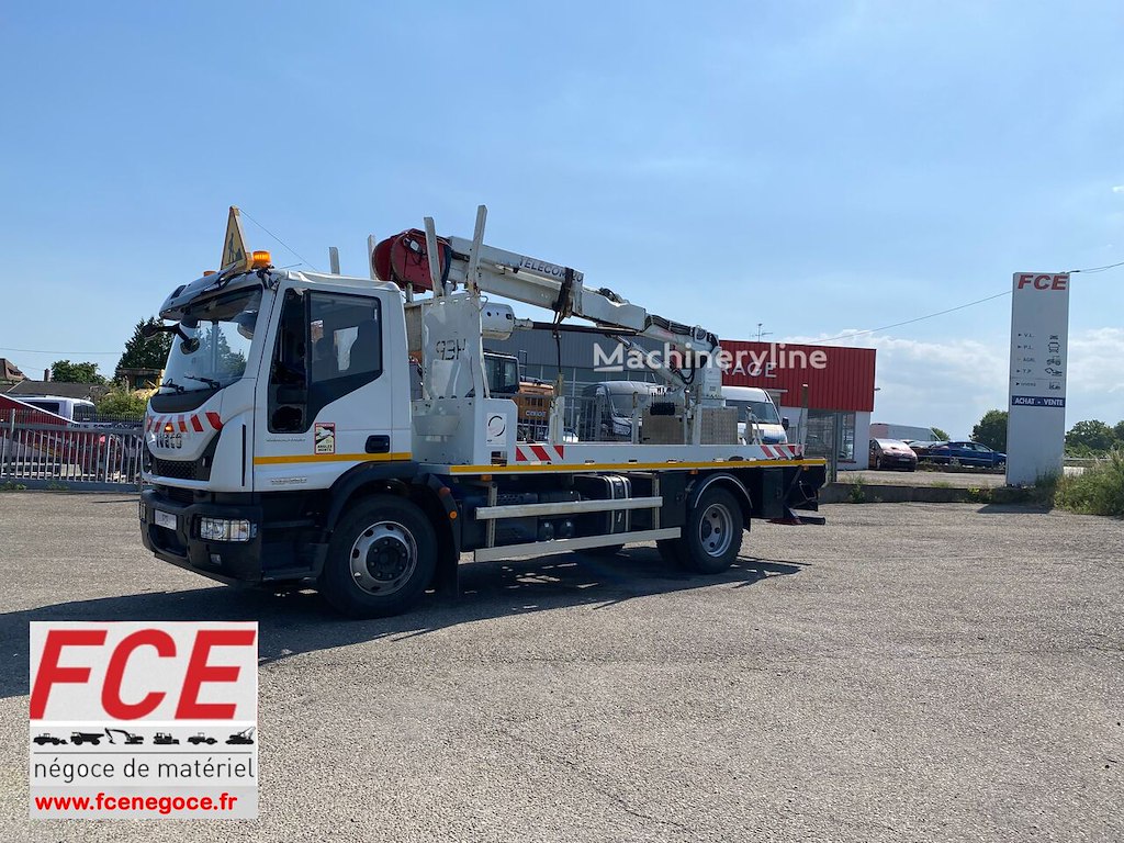 IVECO EUROCARGO 140-250 bušaća dizalica nakon udesa