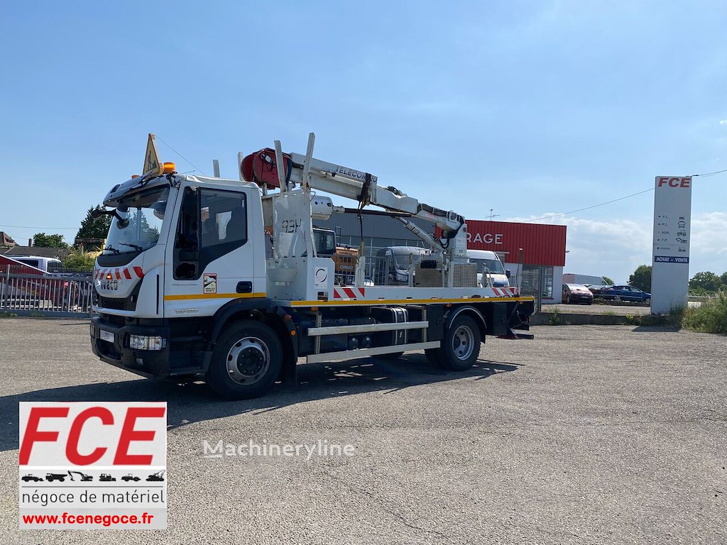 HEP Industrie TELECOM 20 na šasiji IVECO EUROCARGO 140-250/TELECOM20-HEP bušaća dizalica nakon udesa