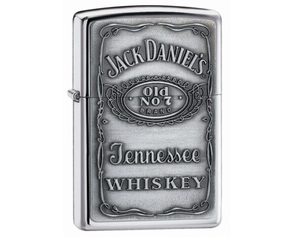 Zippo 250 JD 427 Jack Daniels Pewter Emblem